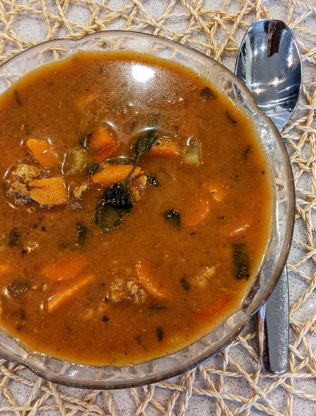 African Curried Chicken Soup - Move Daily