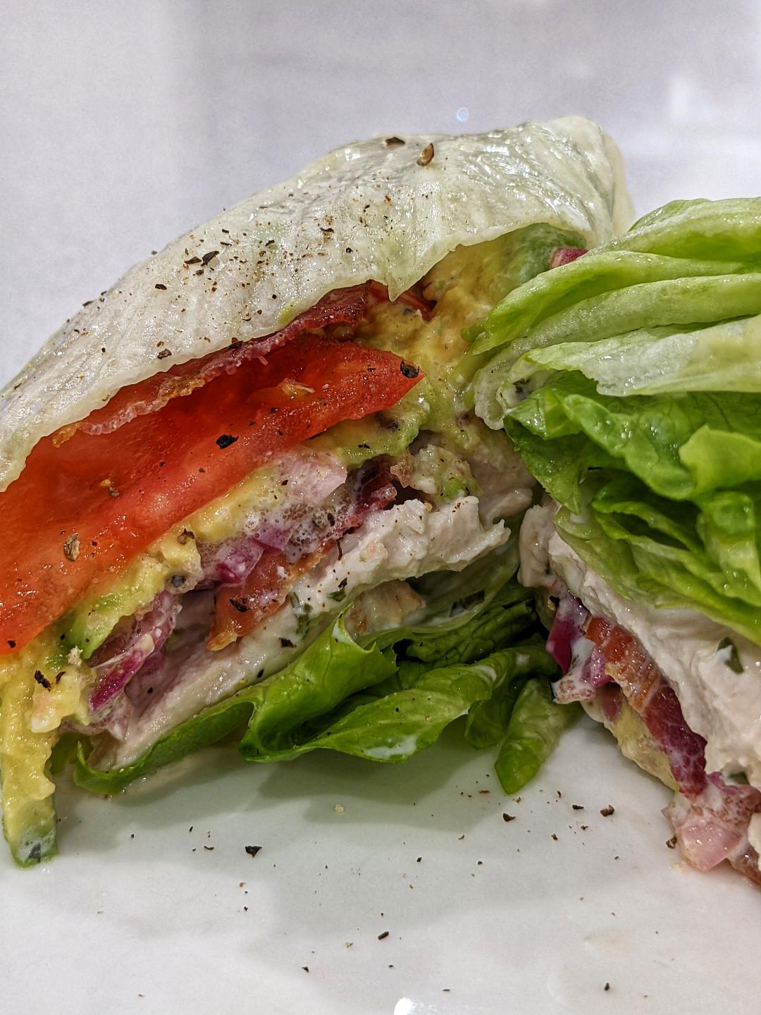 Hand Held BLTA Chicken Sandwich - Move Daily