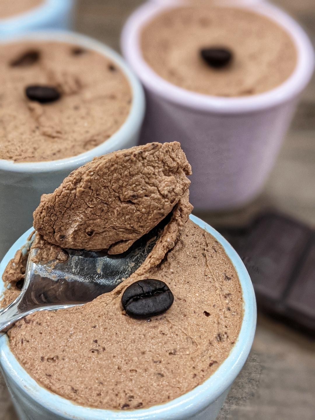 Decadent Mocha Coconut Mousse - Move Daily