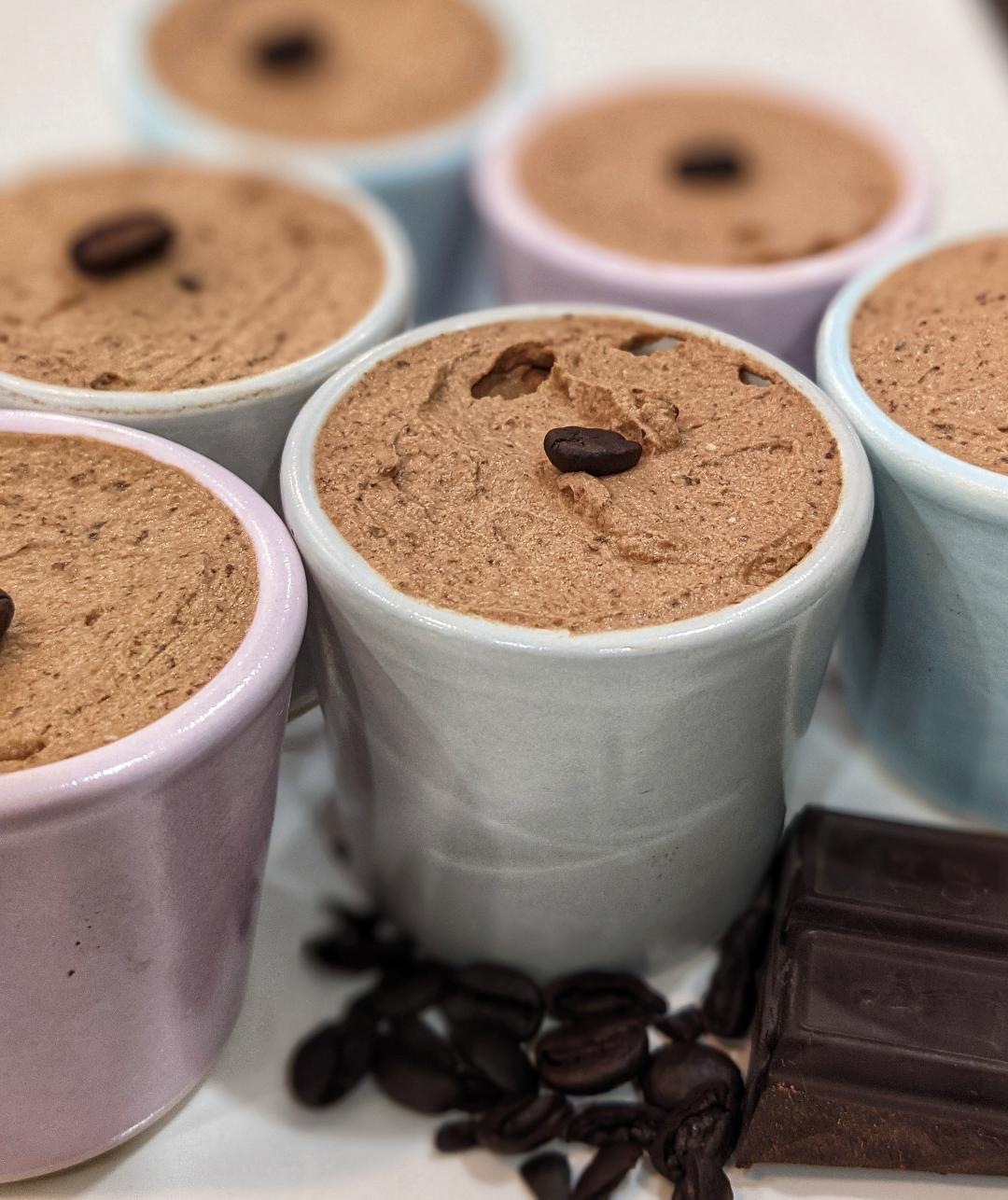 Decadent Mocha Coconut Mousse - Move Daily