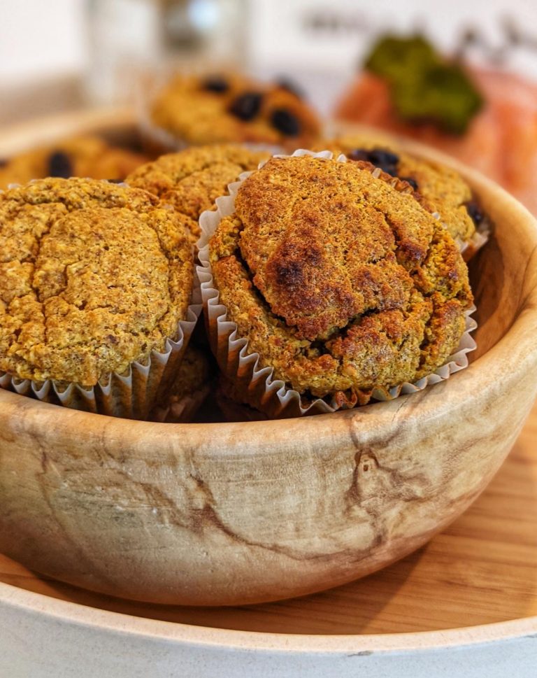Healthy Pumpkin Spice Muffins - Move Daily