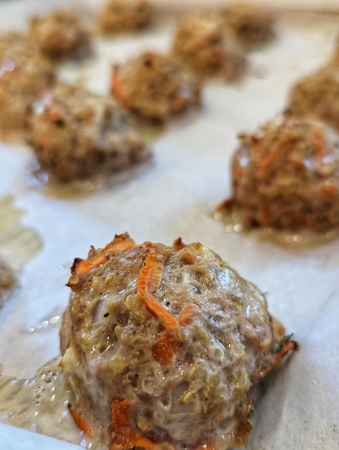 Protein Packed Turkey/Quinoa Bites - Move Daily