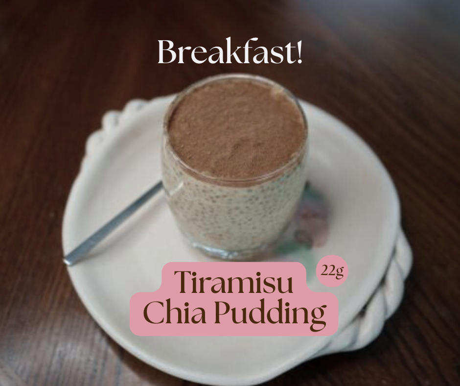 Tiramisu Chia Pudding - Move Daily
